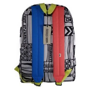 Vans | Accessories | Vans X Nintendo Realm Backpack White Black | Poshmark